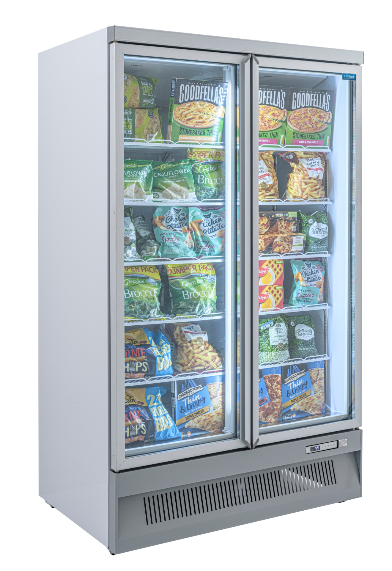 Katerbay. UNIFROST HVF2 2 DOOR HINGED DISPLAY FREEZER 1253*760*2003 5 ...
