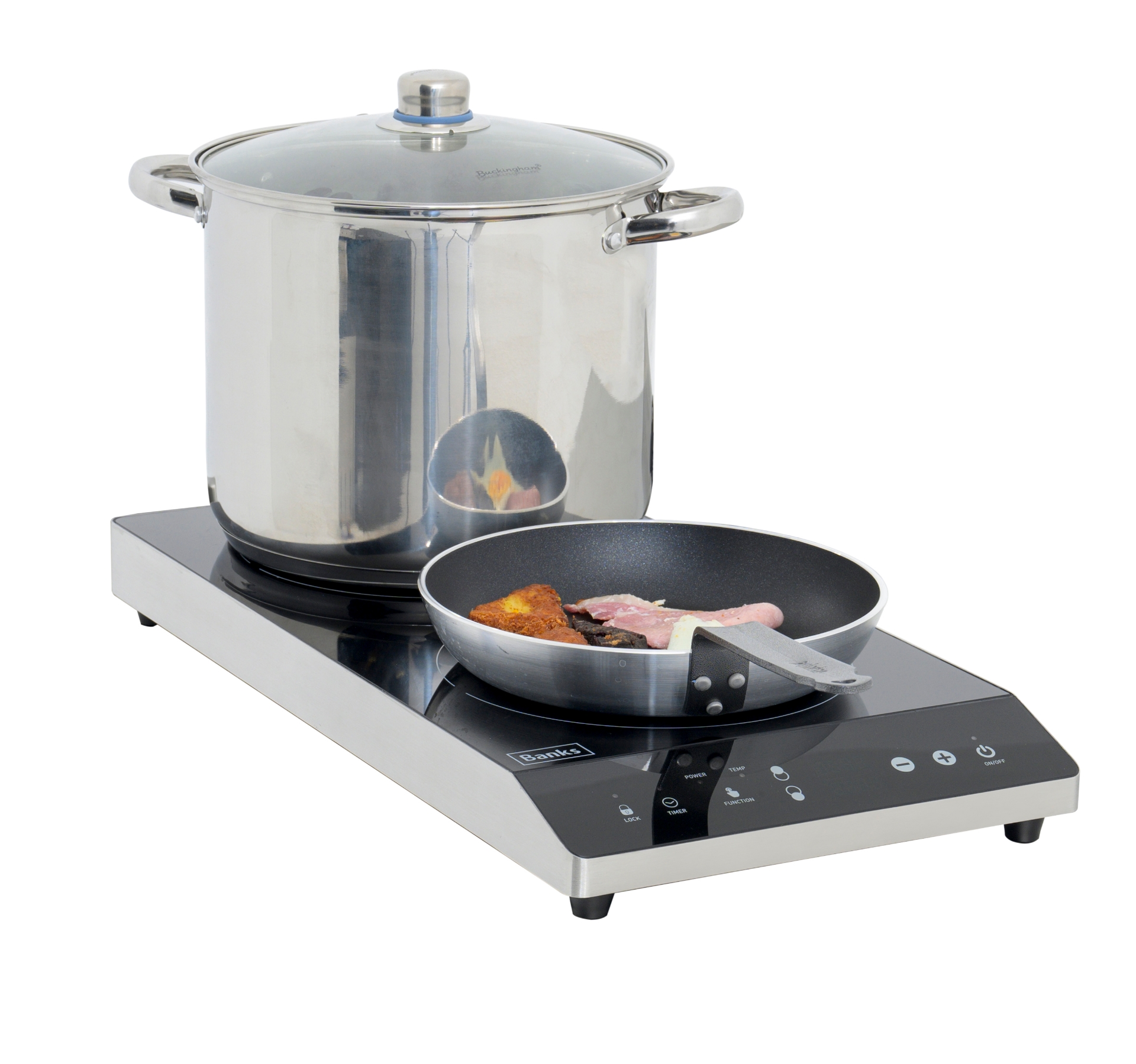 Katerbay. BANKS D40TT DOUBLE HOB COUNTER TOP INDUCTION COOKER 299-581 ...